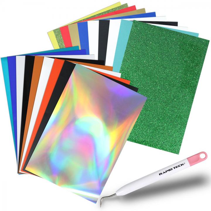 Starterset Flex- Flock- und Vinyl-Folie für Hobbyplotter günstig kaufen